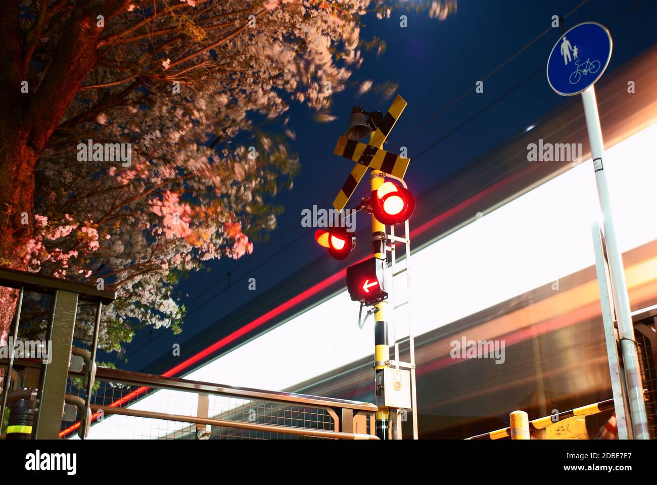 Long term exposure keio electric railway hi-res stock photography and ...