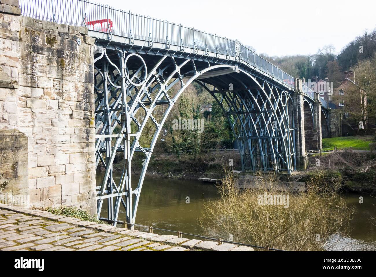 UK Ironbridge March 14 2016 The Iron Bridge was the first bridge to be ...