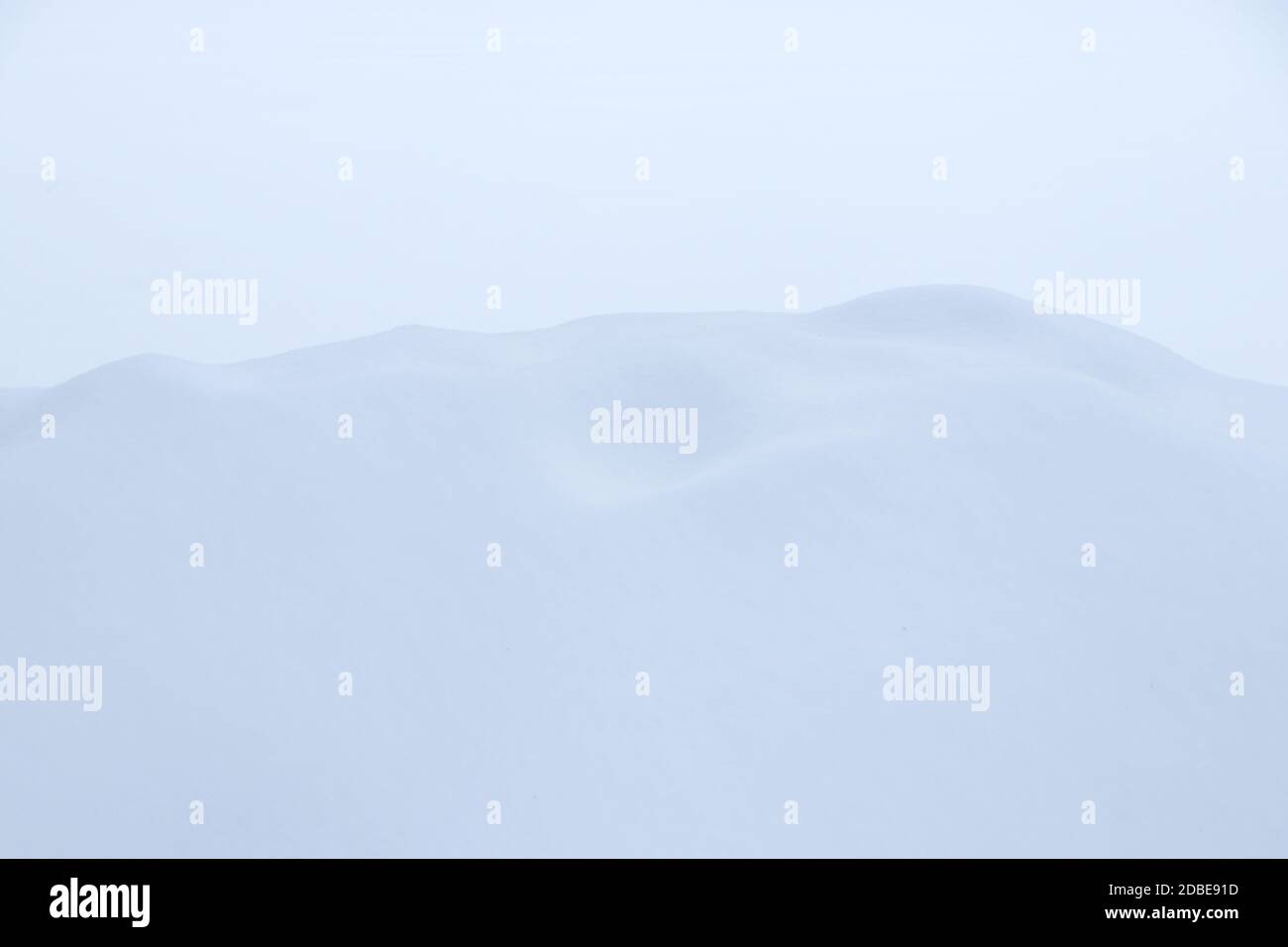 Winter snowdrift landscape background. Soft snow hills surface. Snowy ...