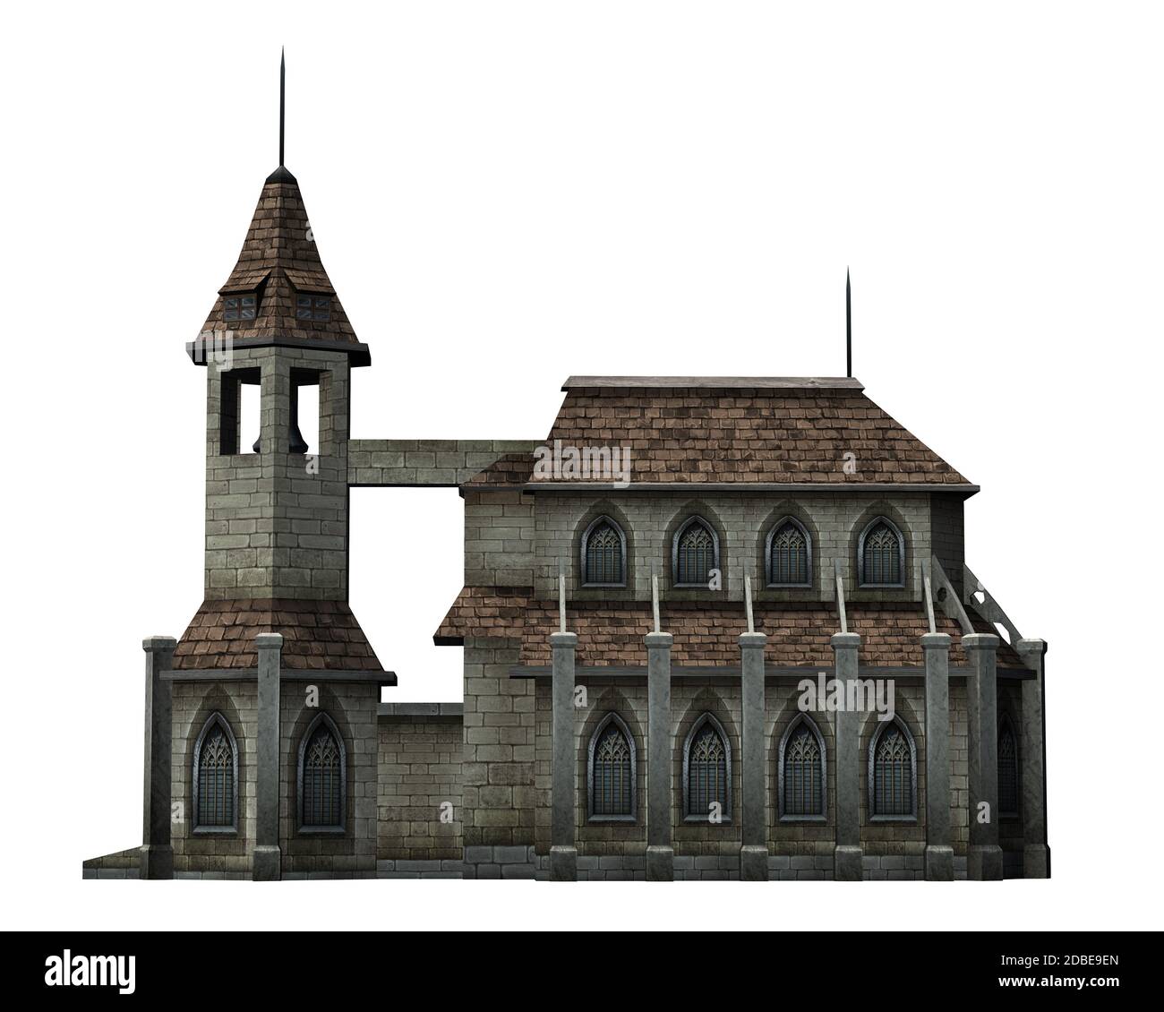 Medieval gothic architecture monument Cut Out Stock Images & Pictures ...