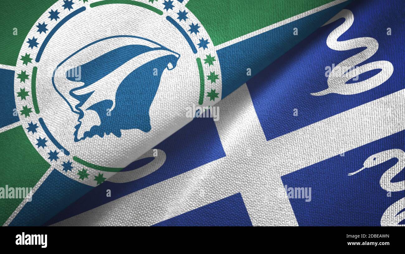 Martinique and Martinique snake two flags textile cloth, fabric texture ...