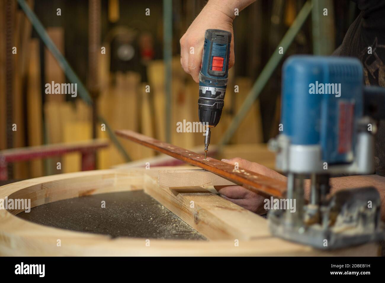 Joinery shop hi-res stock photography and images - Alamy