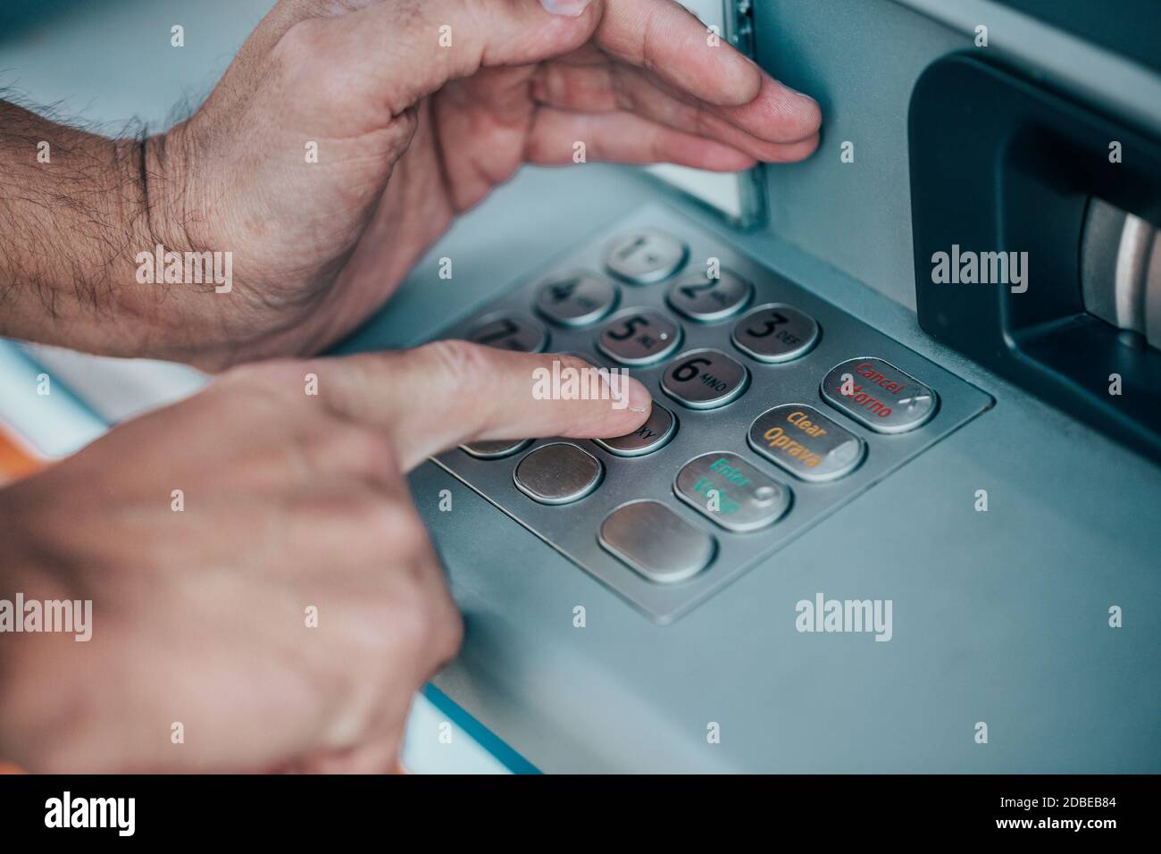 Atm Cashpoint Number Pad High Resolution Stock Photography and Images ...