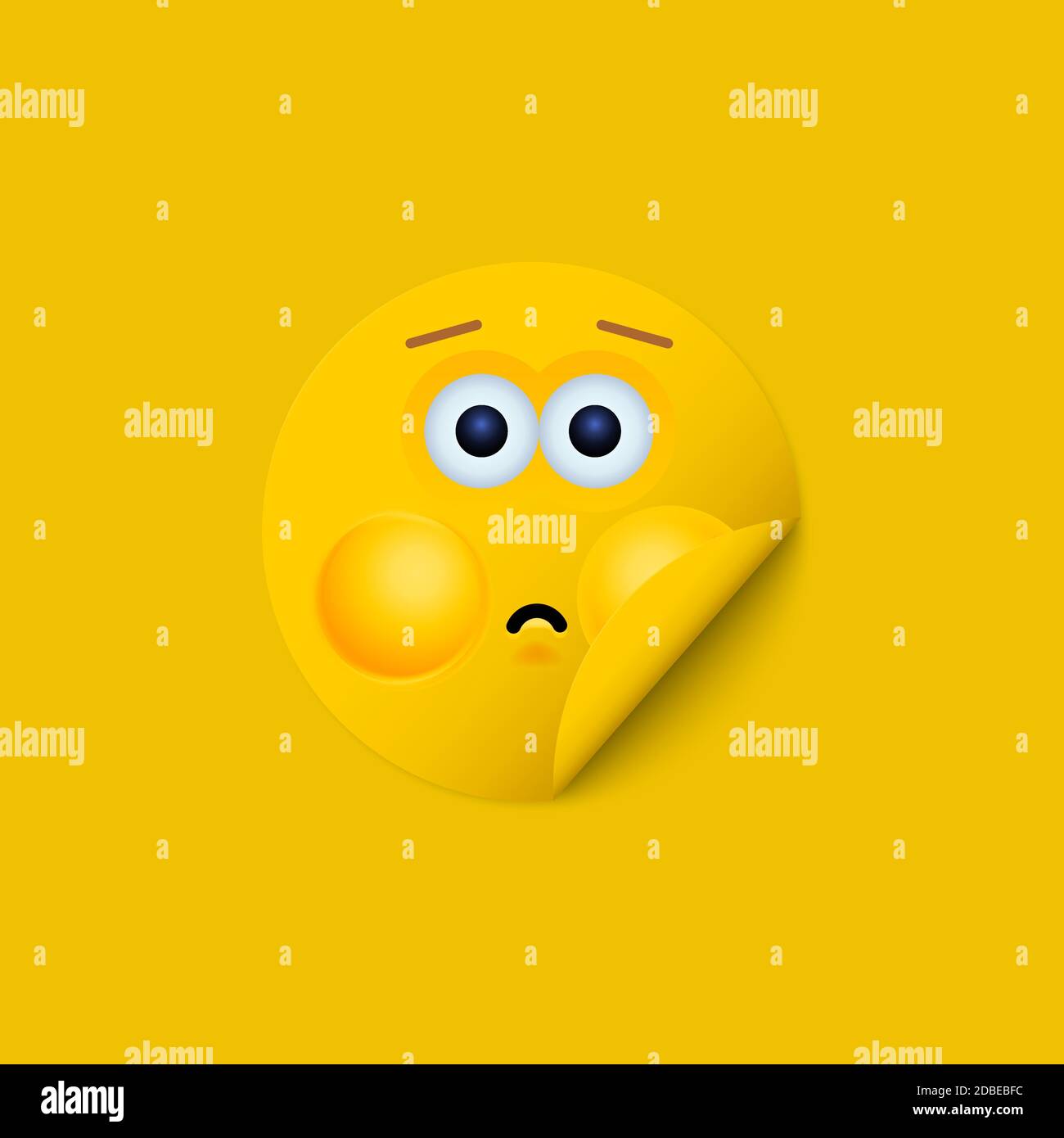 Smiley face sticker hi-res stock photography and images - Alamy