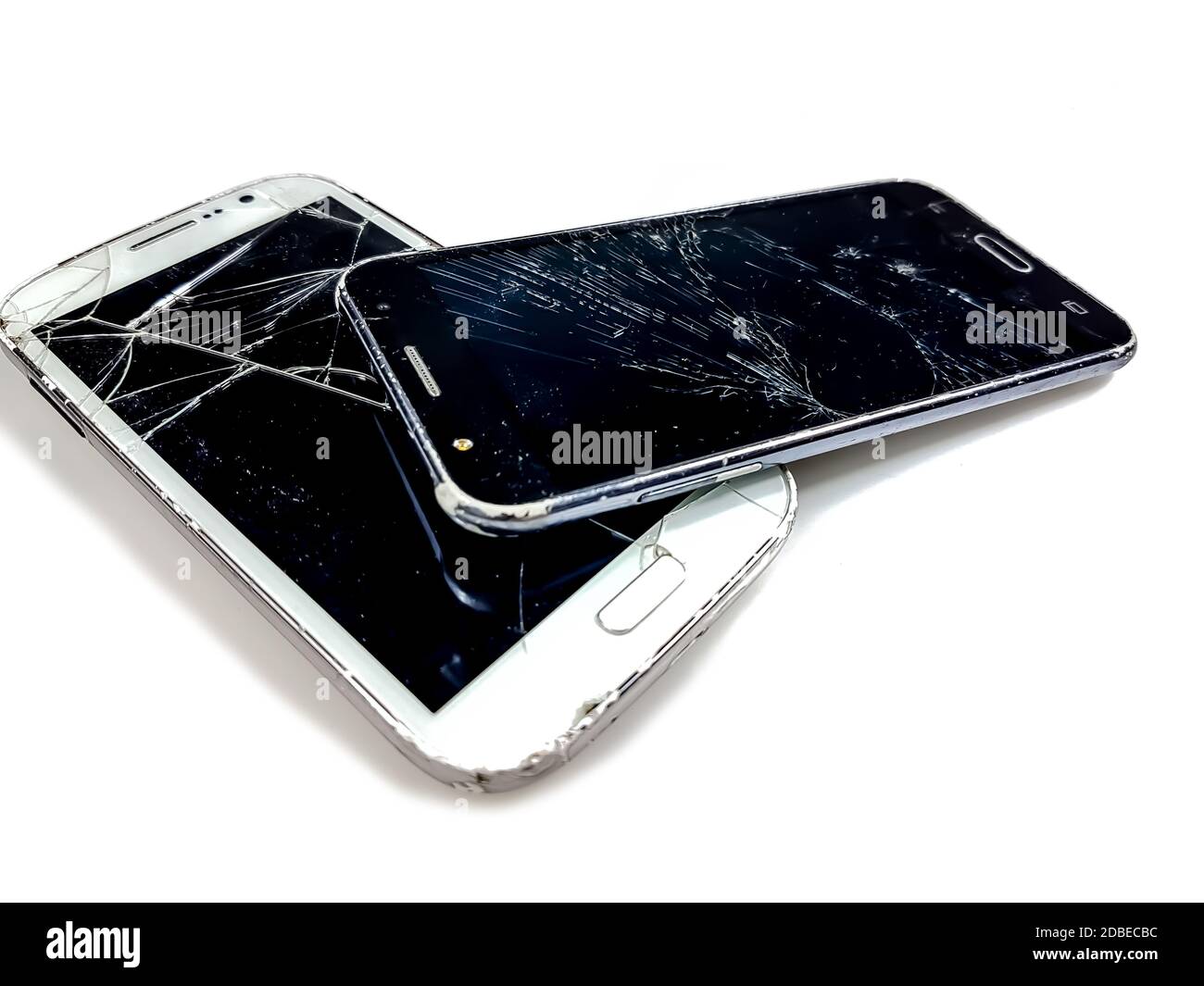 Broken screen Cut Out Stock Images & Pictures - Alamy