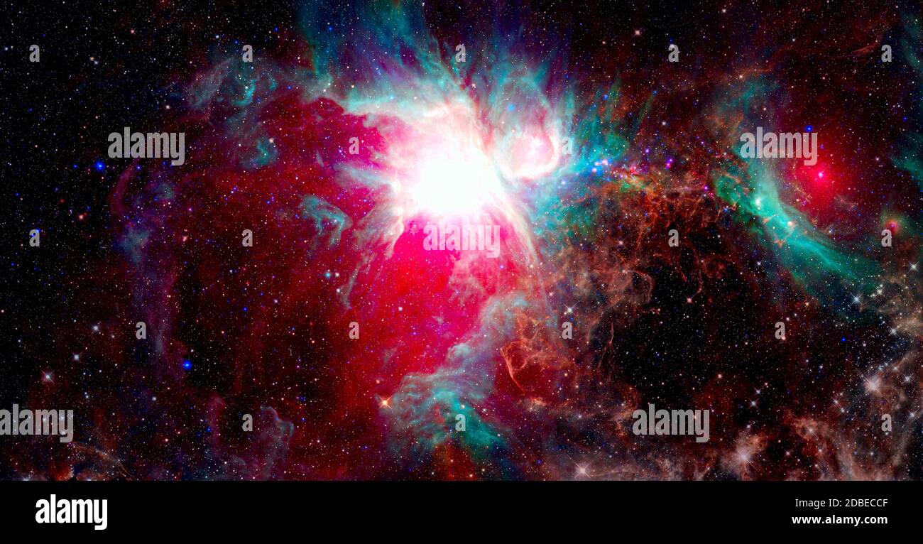 Supernova explosion. Elements of this image furnished by NASA Stock ...