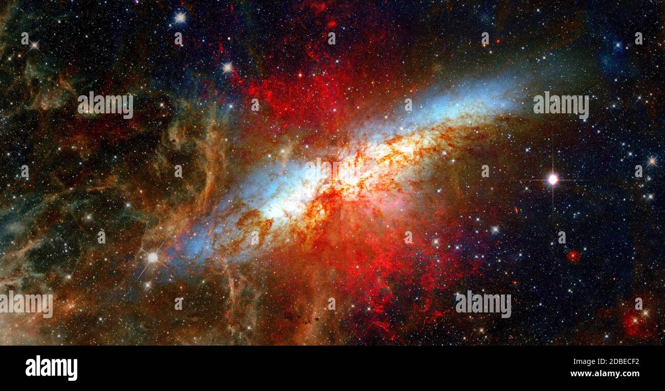 Supernova explosion. Elements of this image furnished by NASA Stock ...