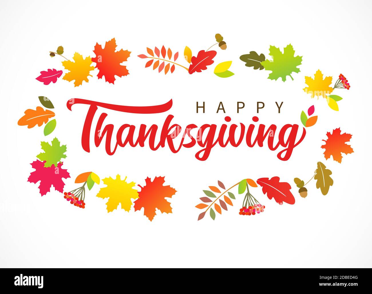 Wreath oak leaves Stock Vector Images - Alamy