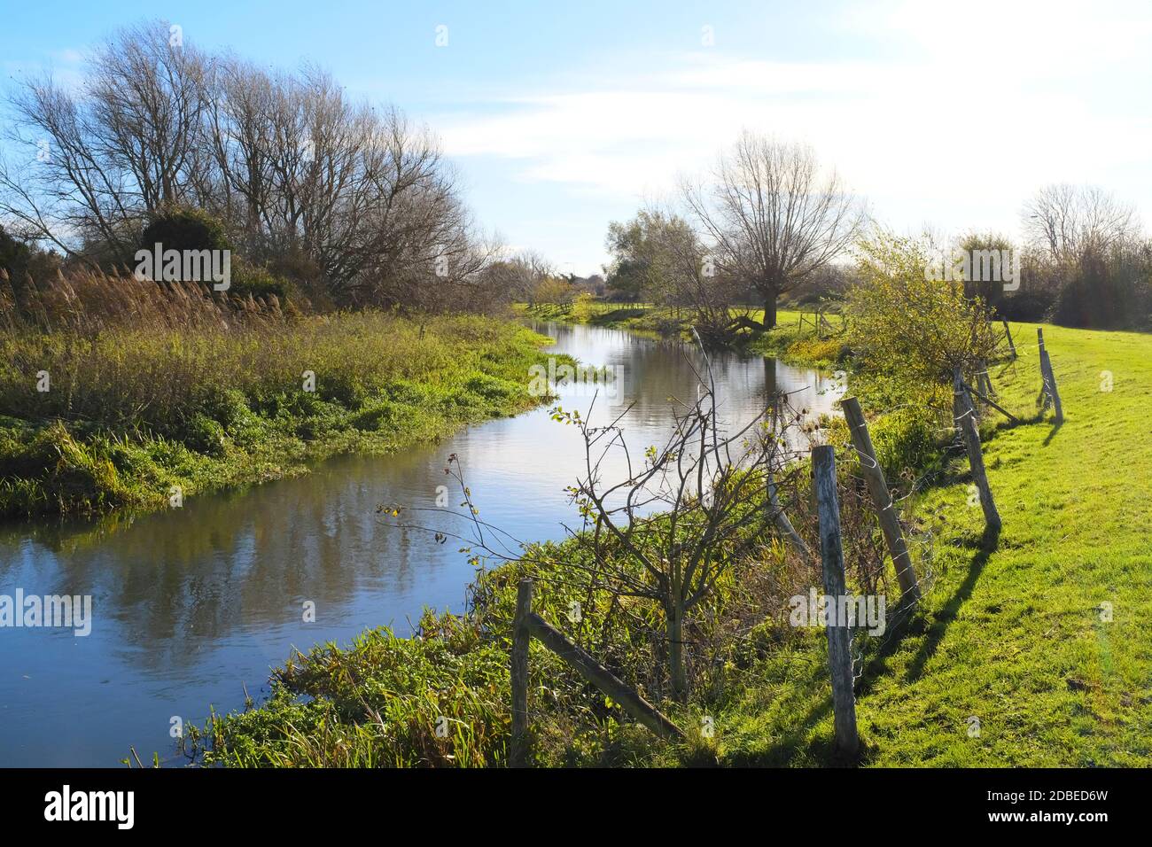 The Ivel river in Bedfordshire, England Stock Photo - Alamy