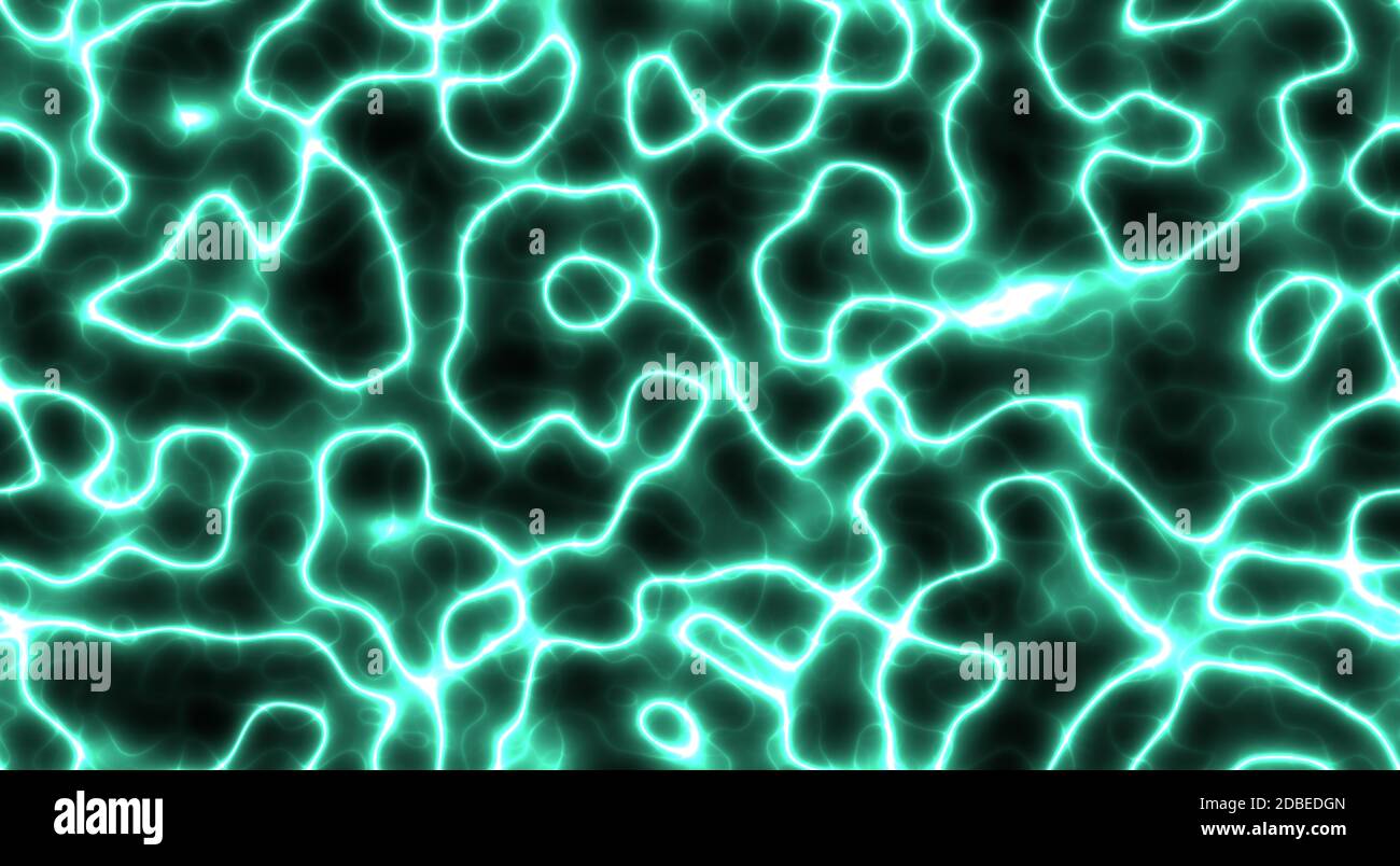 Turquoise thunderstorm power energy electric lightning seamless ...