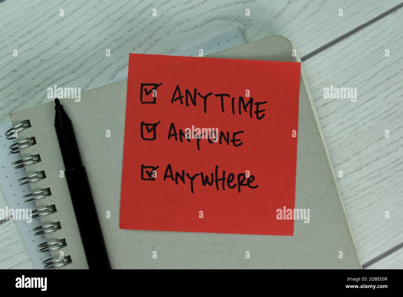 Anytime anywhere learning hi-res stock photography and images - Alamy