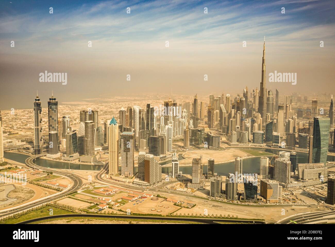 Urban landscape of Dubai (United Arab Emirates). Shooting Location ...