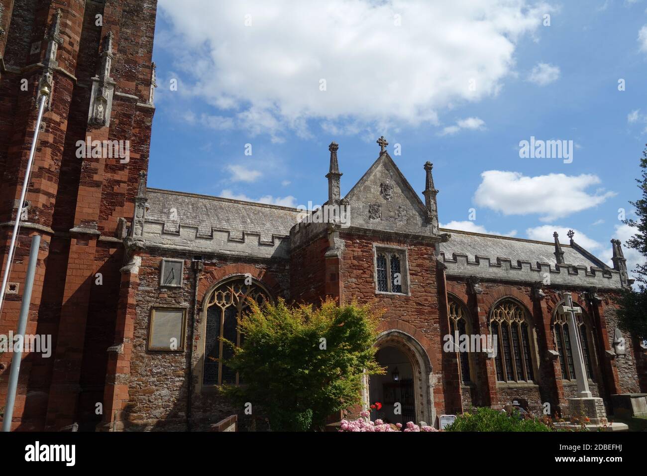 St Marys Church in Totnes Stock Photo - Alamy