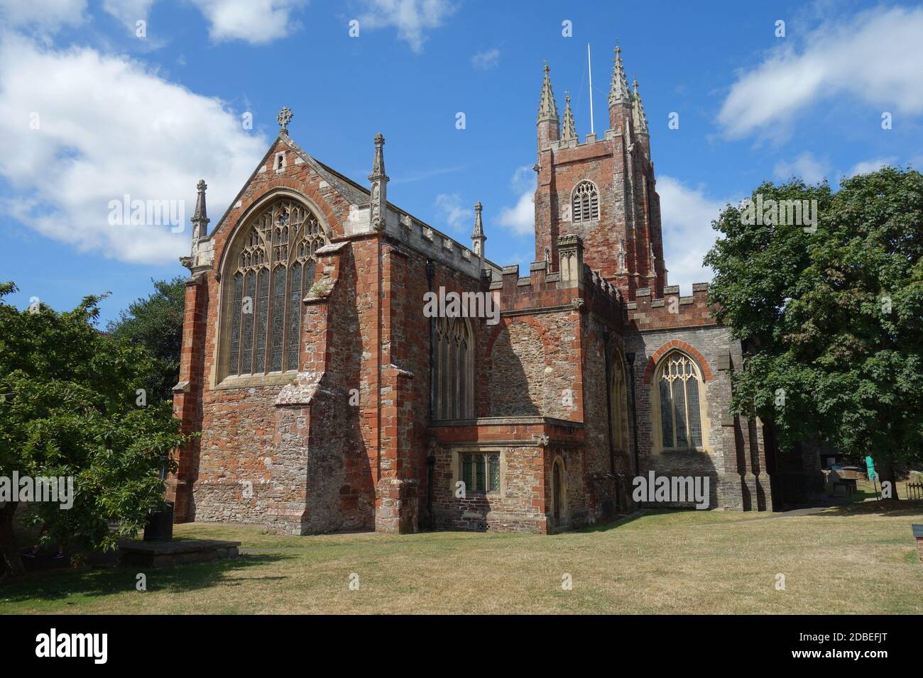 St Marys Church in Totnes Stock Photo - Alamy