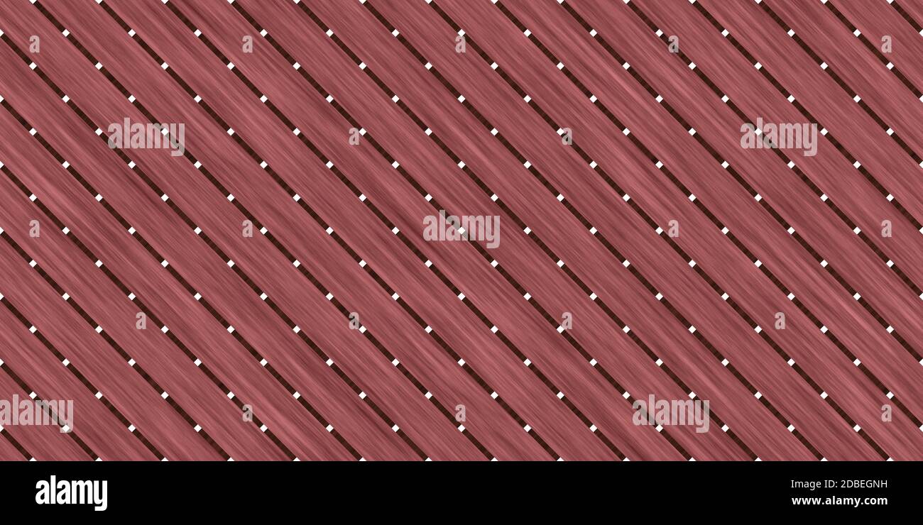 Seamless Brown Elegant Wood Lattice Background. Diagonal Wooden Planks ...