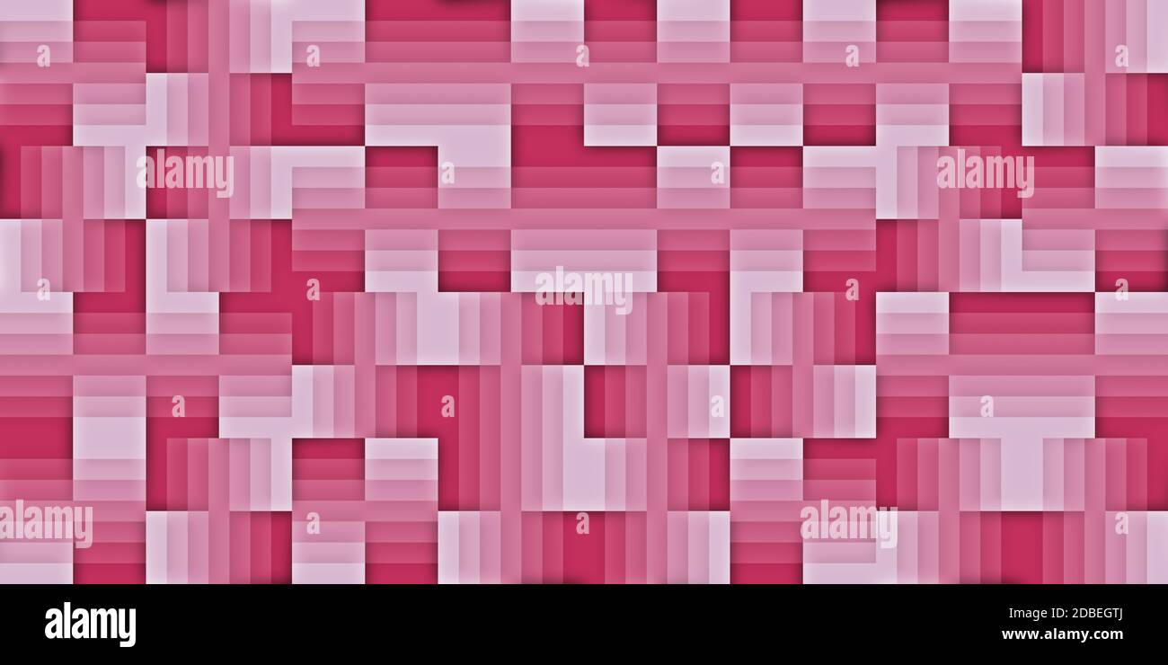 Pink Modern Random Filling Geometric Shapes Pattern Background Texture ...