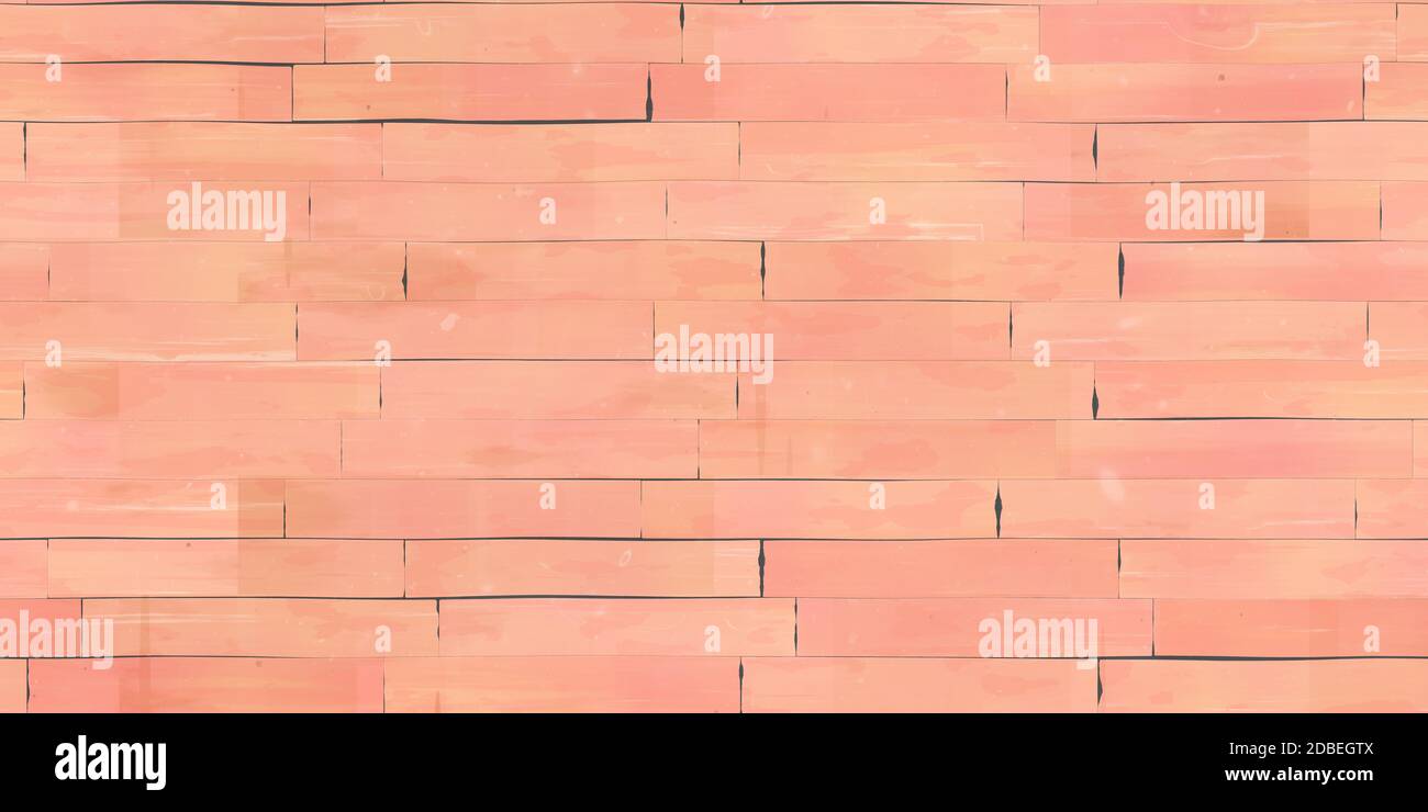 Seamless Peach Wooden Planks Wall Texture. Wood Pieces Panel Background ...