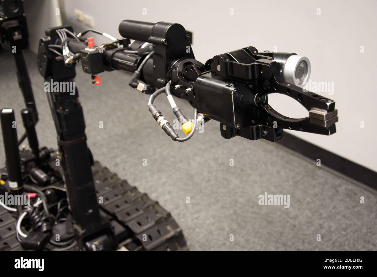Search and rescue robot unit with tracks Stock Photo - Alamy