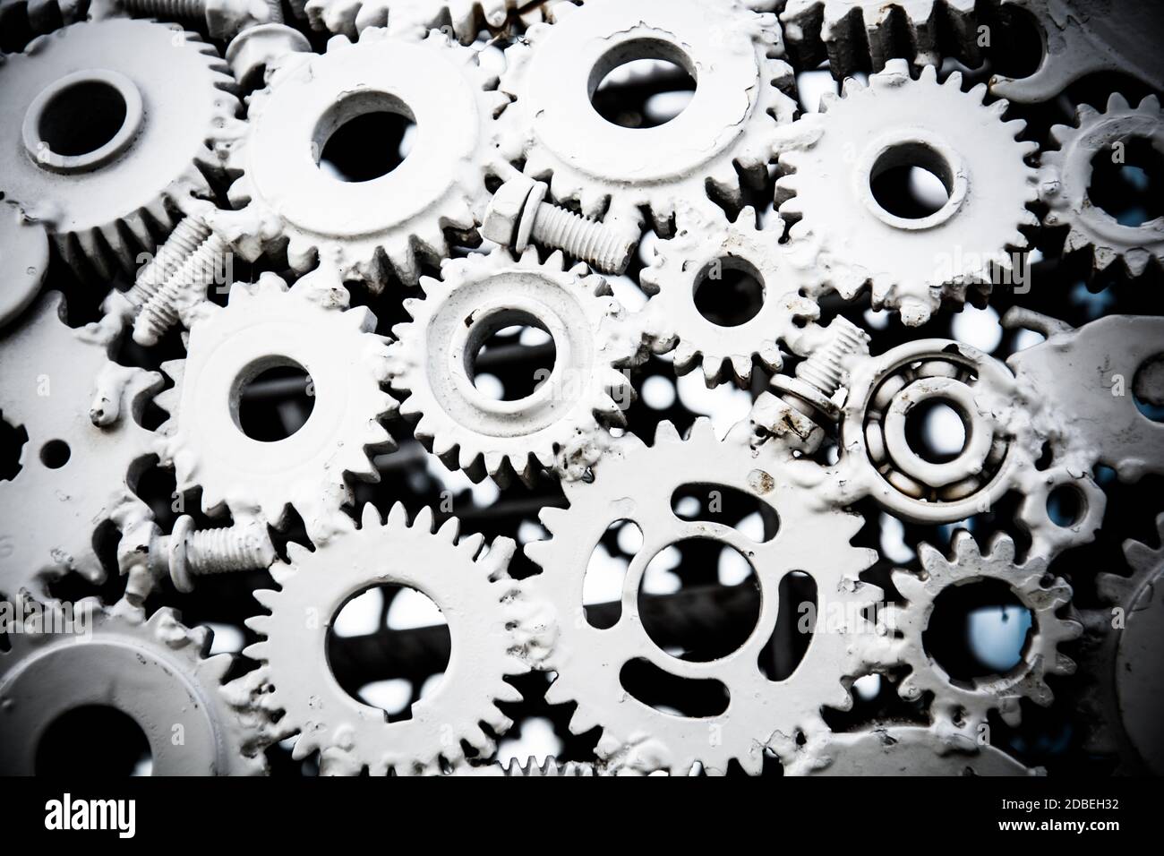 Equipment Metal background Stock Photo - Alamy