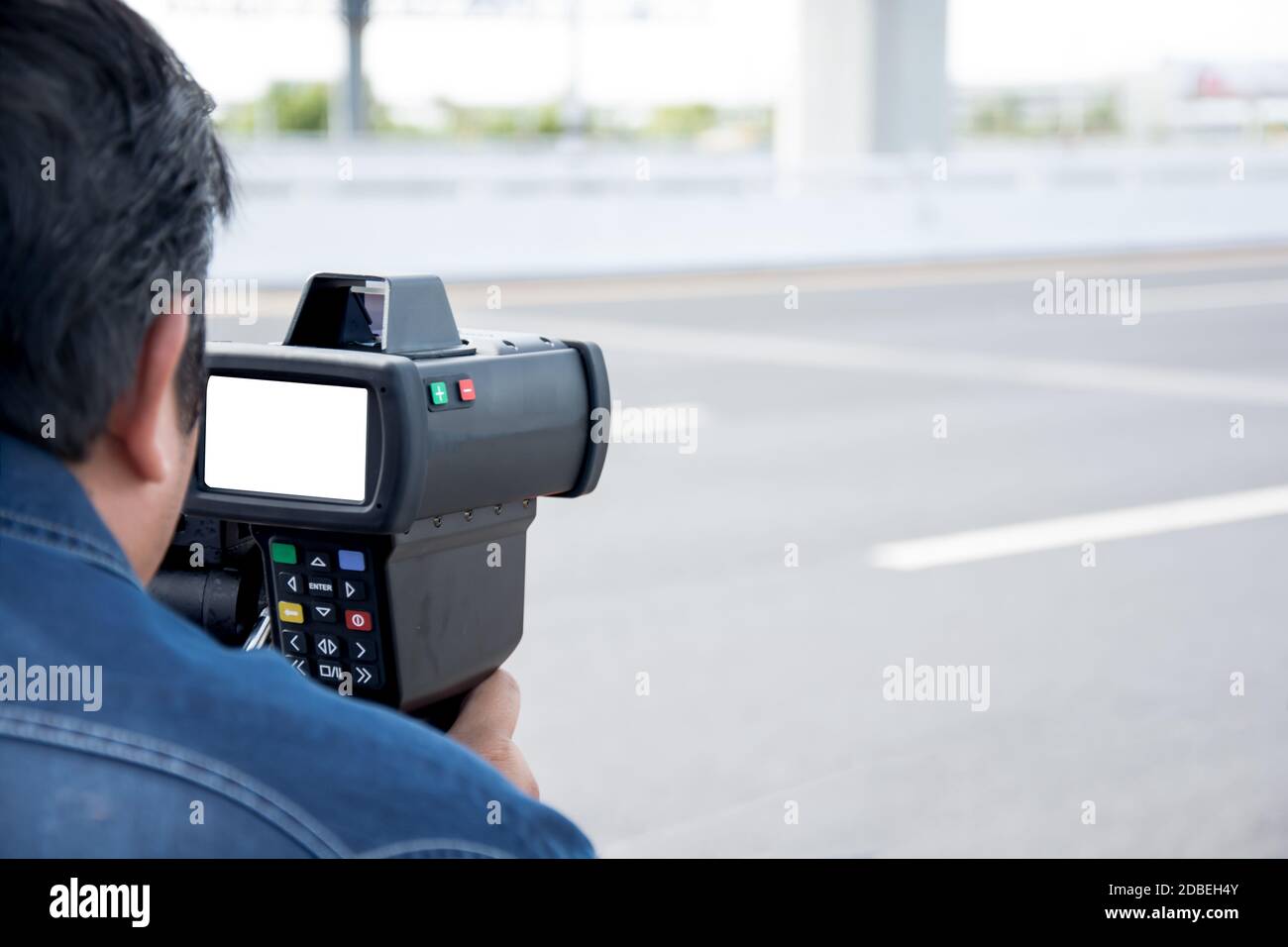 Speeding police car us hi-res stock photography and images - Alamy