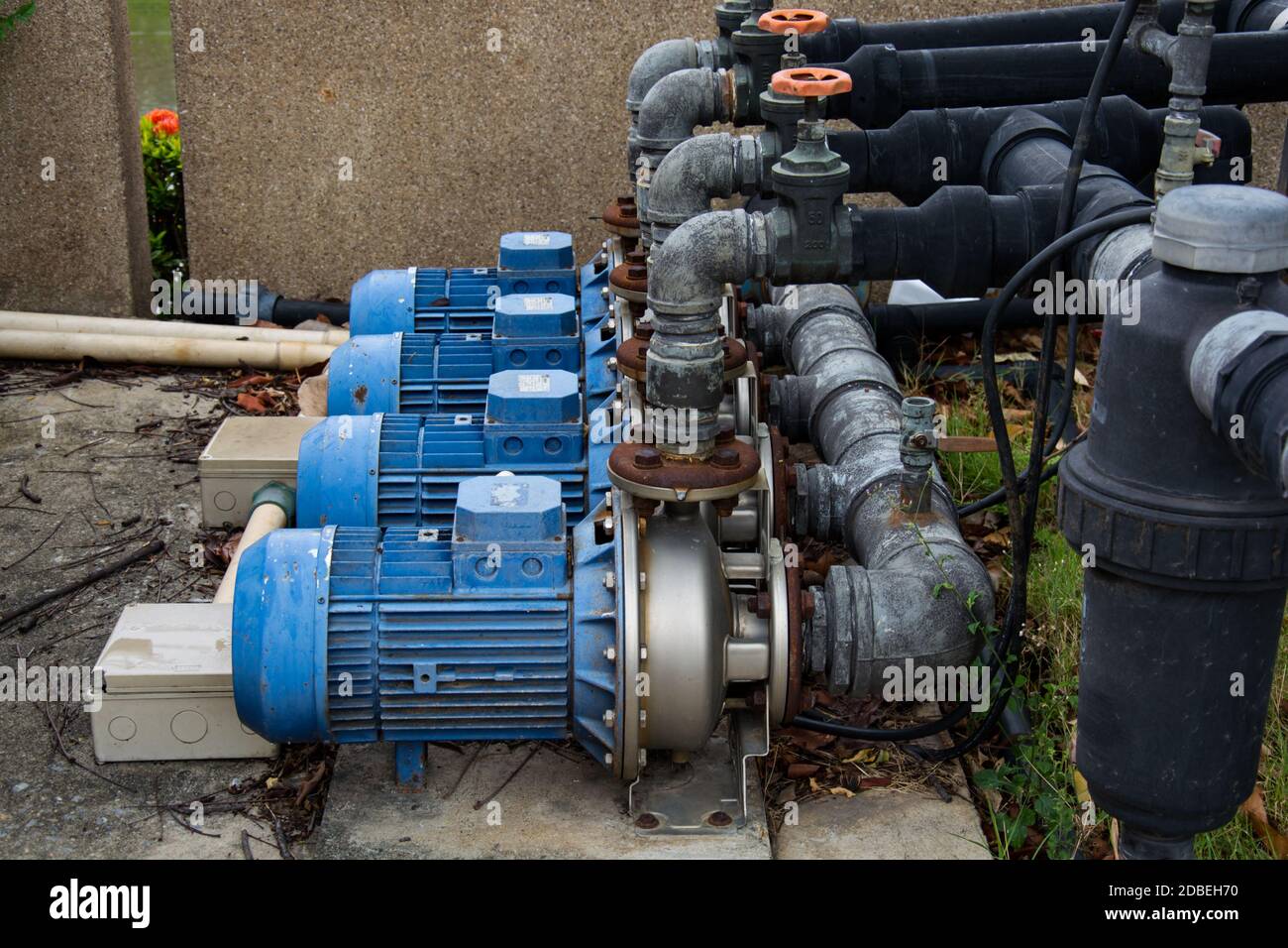 motor pump water electric Stock Photo - Alamy