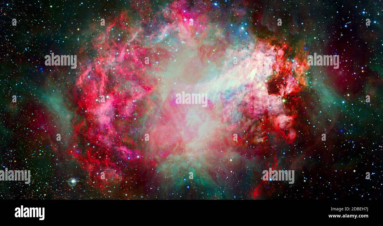 Abstract space background. Elements of this image furnished by NASA ...