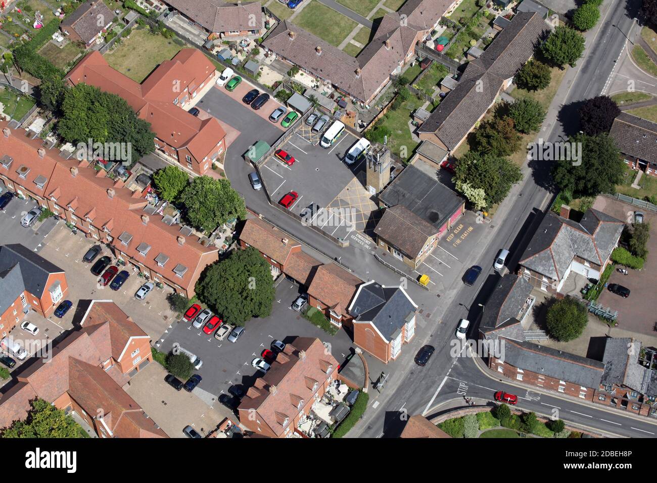 Aerial drone fire on hi-res stock photography and images - Alamy