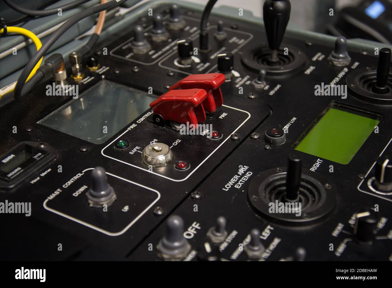 remote control of a new and modern metal machines Search and rescue ...