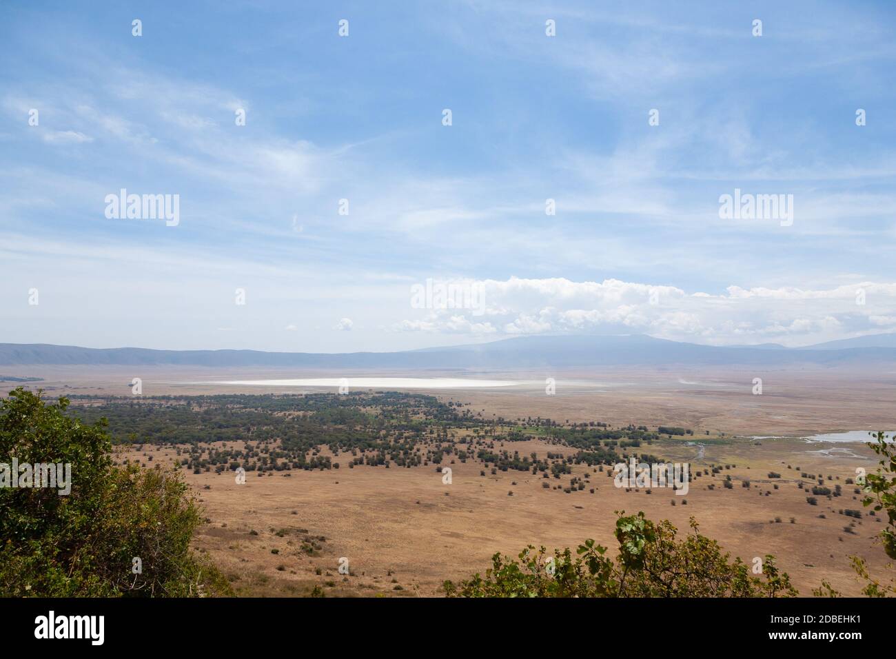 Aerial view ngorongoro crater tanzania hi-res stock photography and ...