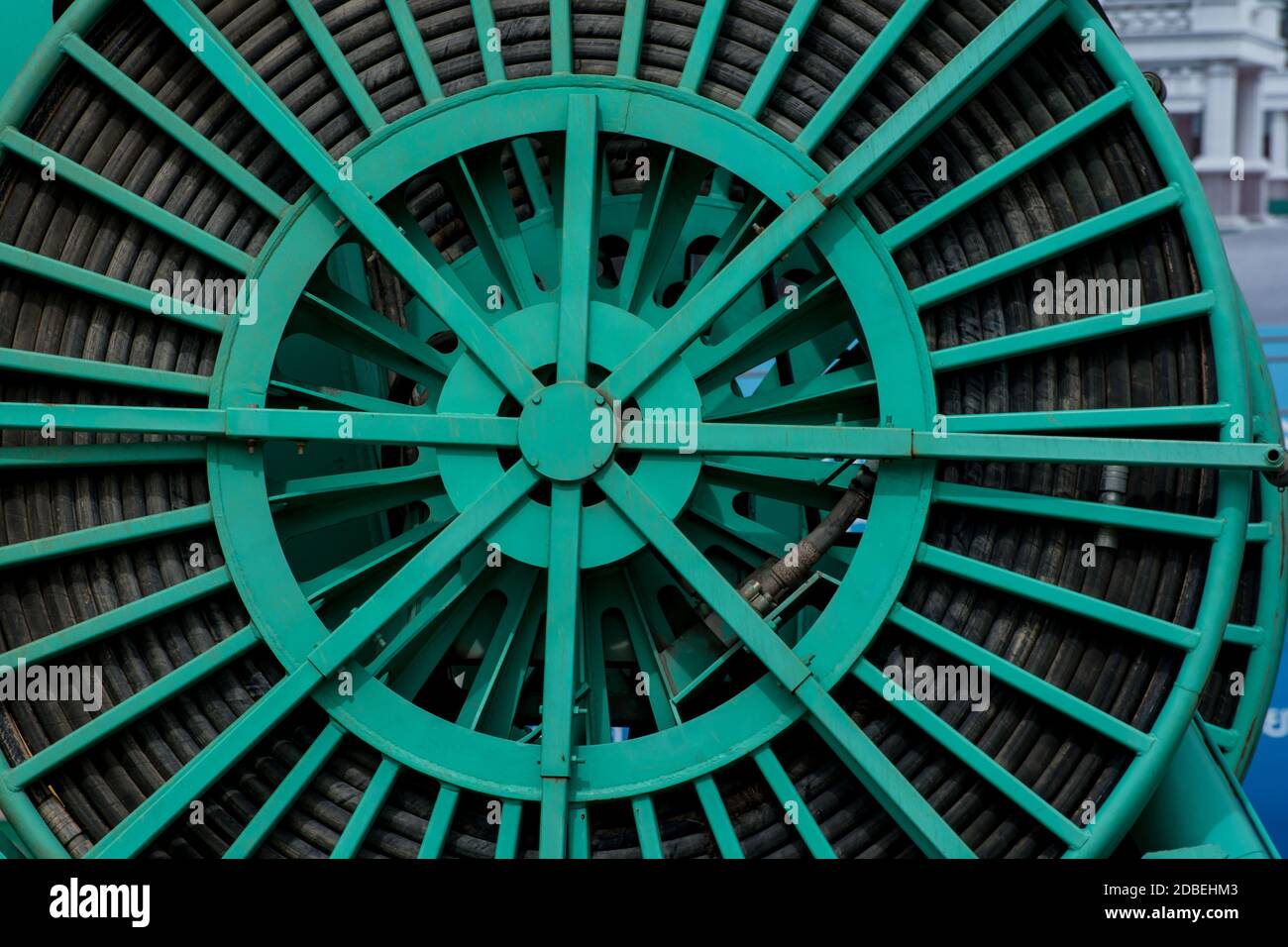 Spools of wire hi-res stock photography and images - Alamy