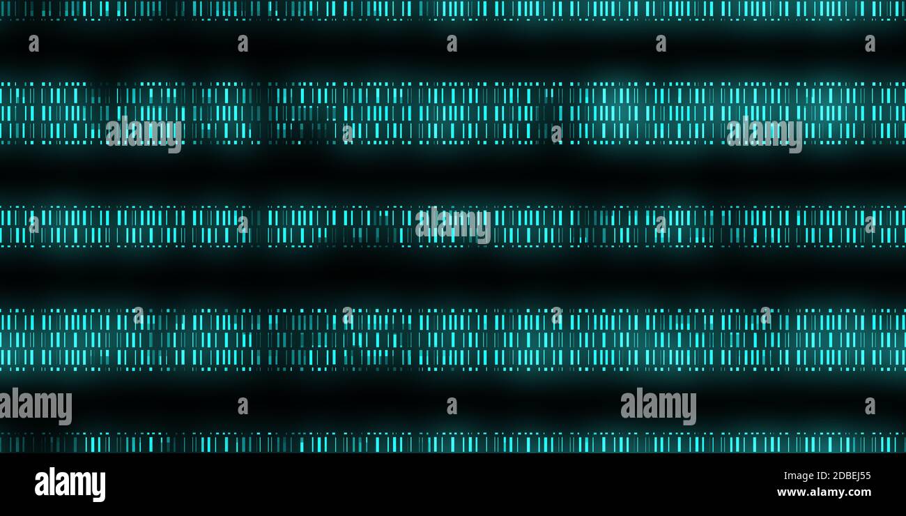 Blue Dna Data Code Background. Seamless Science Dna Data Code Output ...