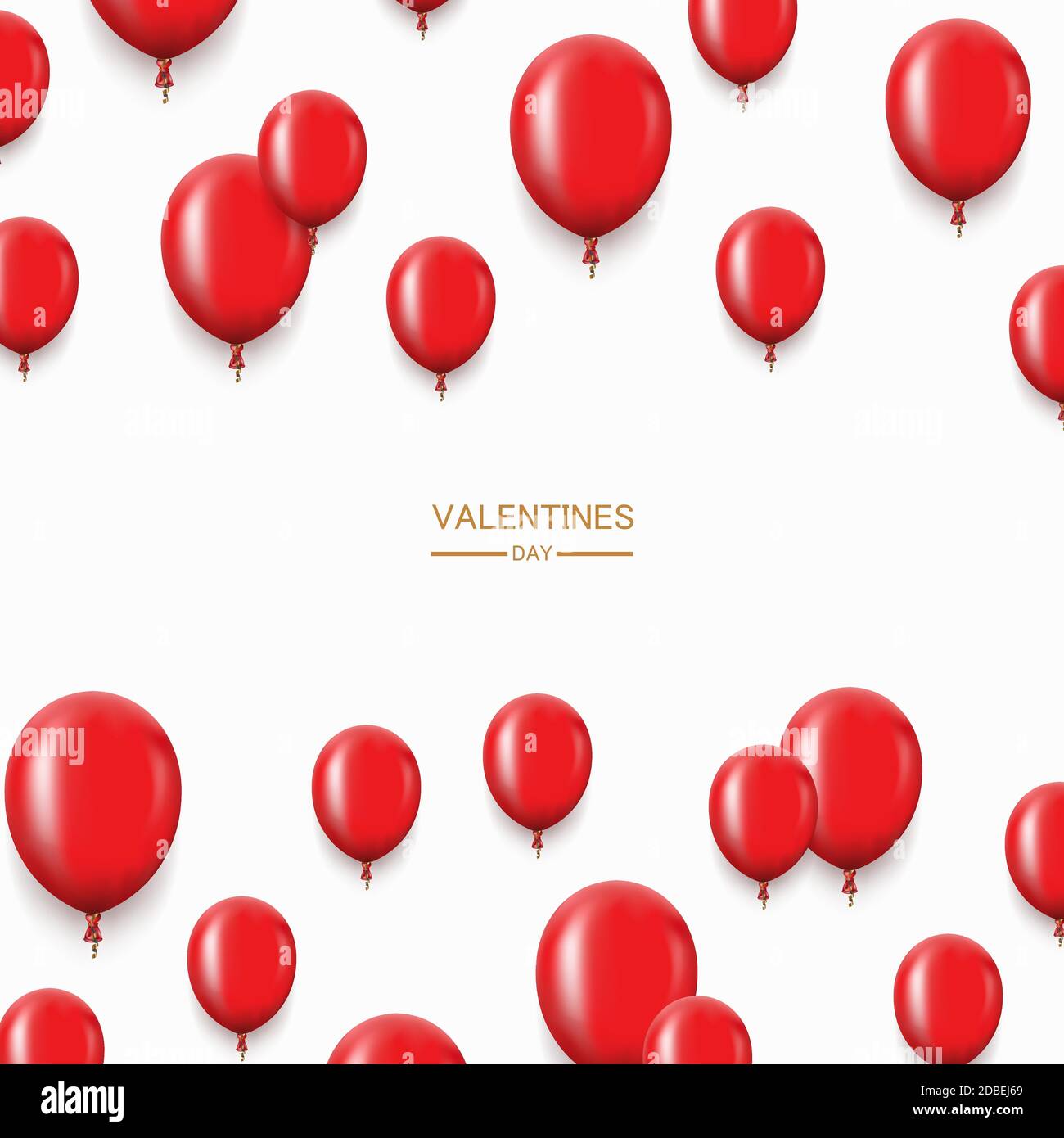 red balloons background Stock Vector Image & Art - Alamy