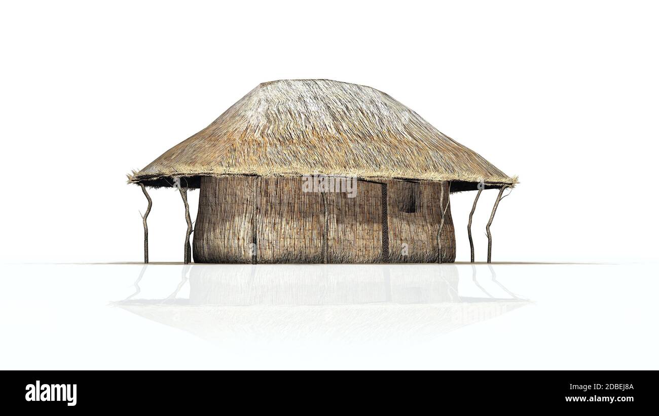 Hut tropical house Cut Out Stock Images & Pictures - Alamy