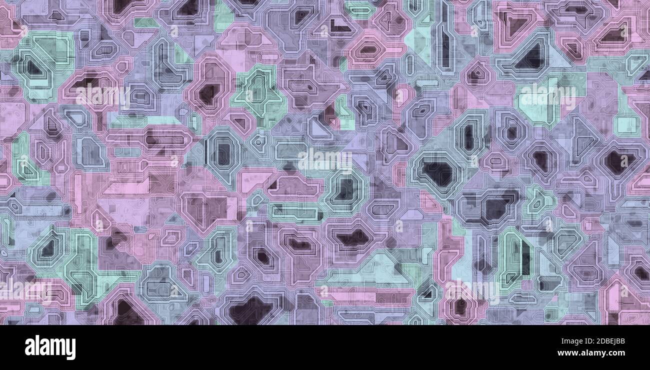 Hi Tech Microscheme Pattern Background Microchip Network Texture Stock