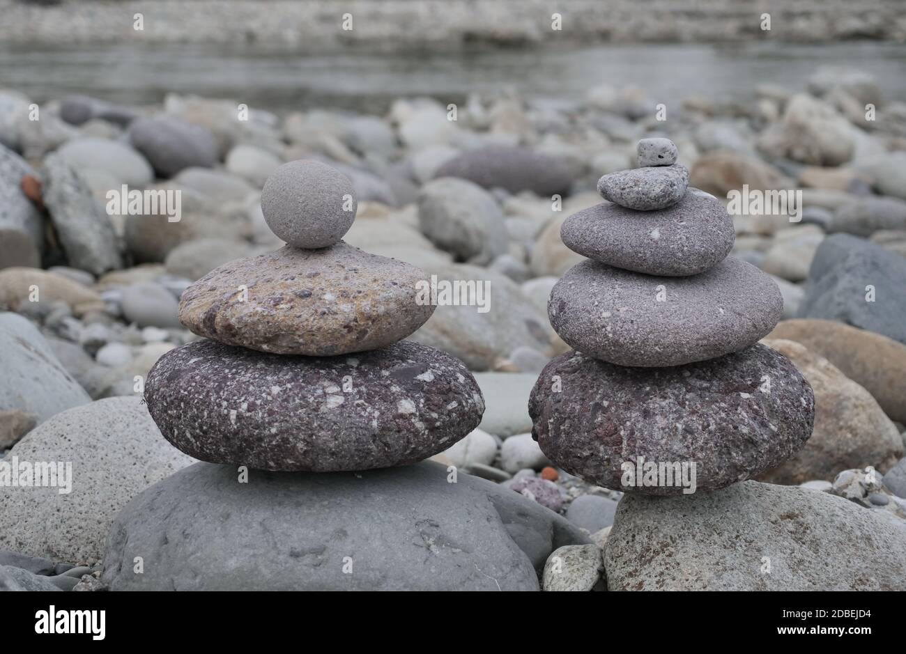 Rock pyramids along the river Brembo Stock Photo - Alamy