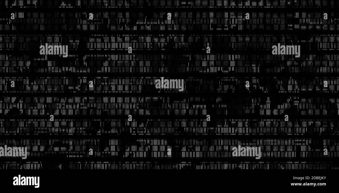 Black And White Dna Data Code Background Seamless Science Dna Data Code Output Sequence Human 0765