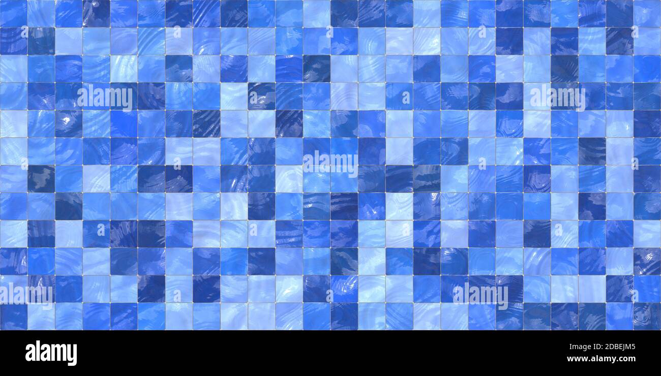 Blue Aqua Modern Tiled Ceramic Mosaic Tiles Material Texture. Good for ...