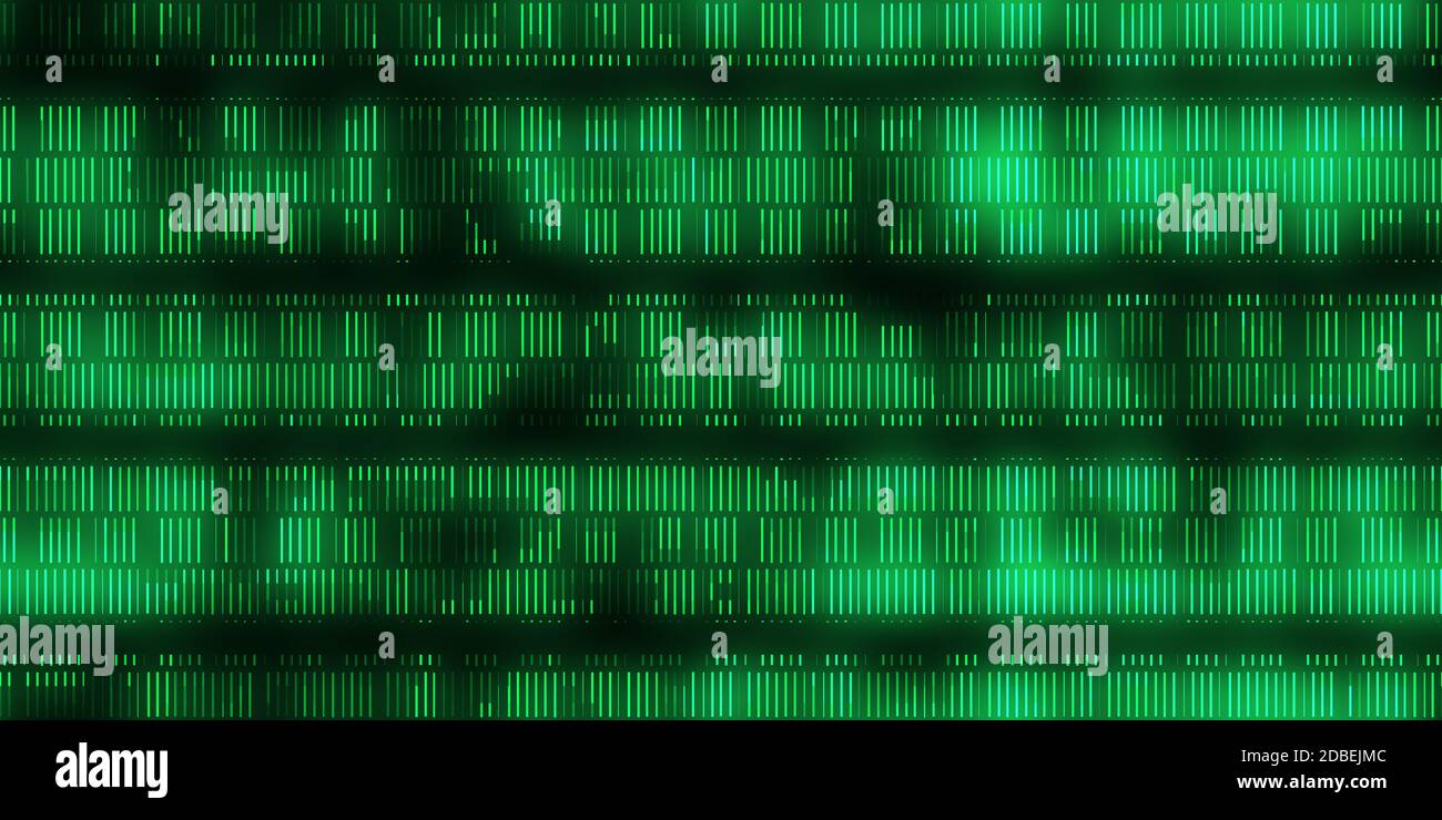 Green Dna Data Code Background Seamless Science Dna Data Code Output