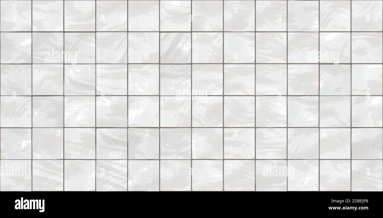 White Modern Tiled Ceramic Mosaic Tiles Material Texture. Good for ...
