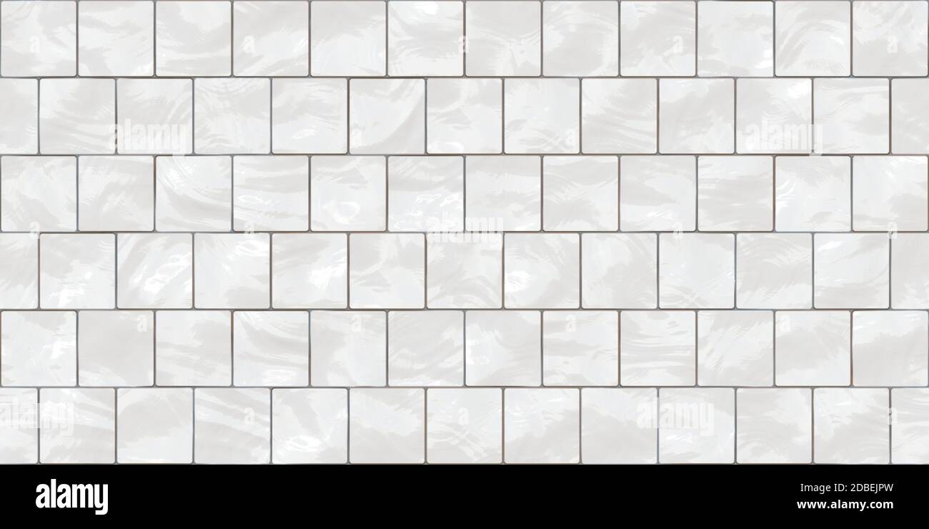 White Modern Tiled Ceramic Mosaic Tiles Material Texture. Good for ...