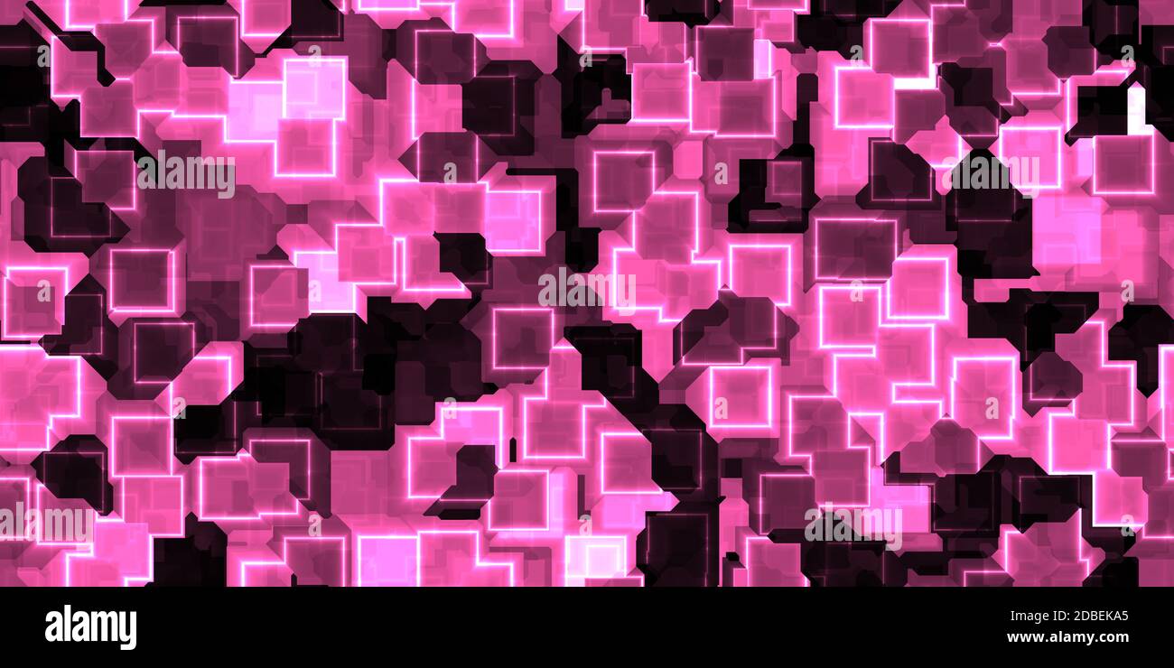 Pink cyberspace futuristic virtual background. Electrical digital ...