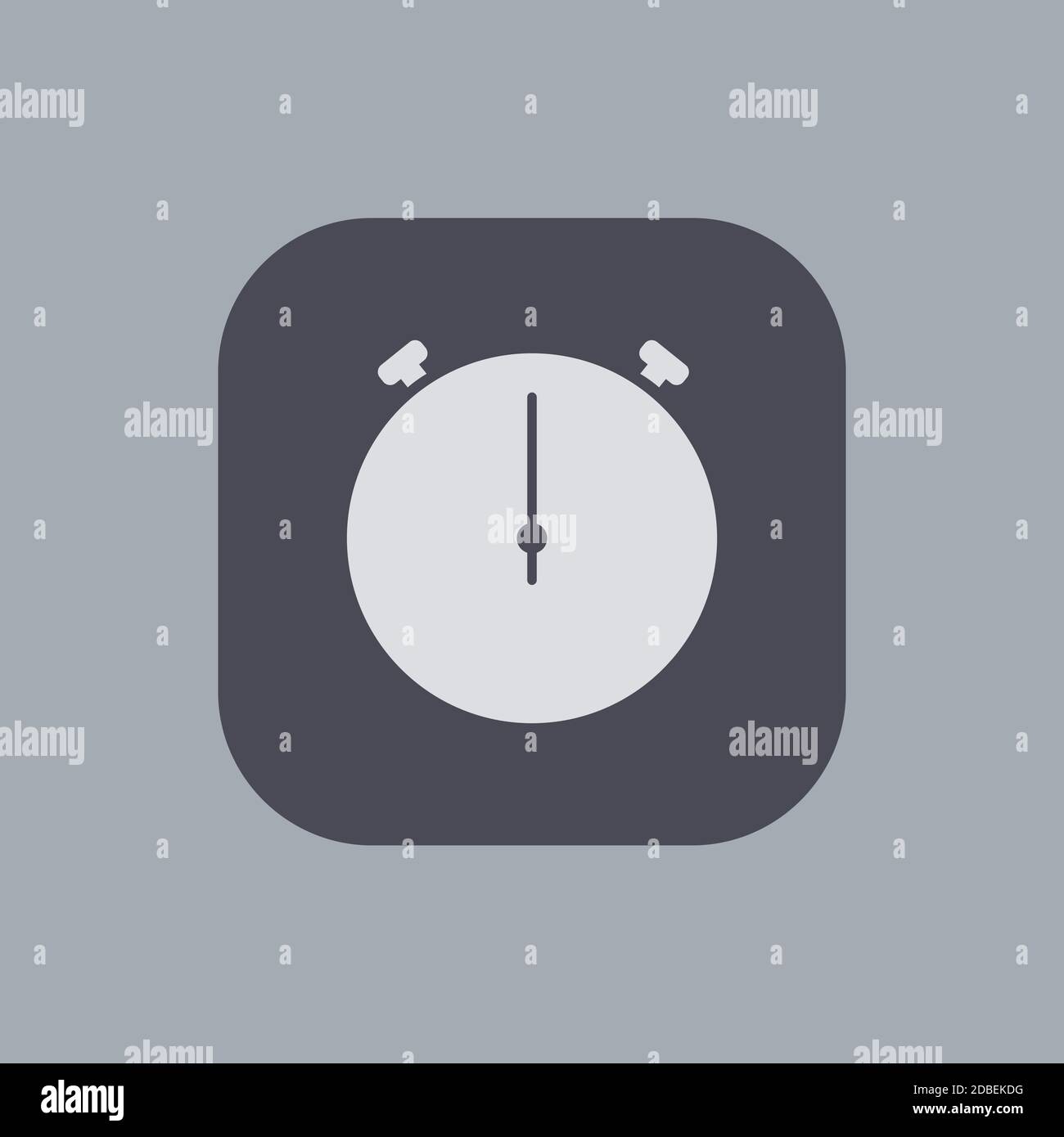 Vector modern stopwatch icon on gray background Stock Vector Image ...