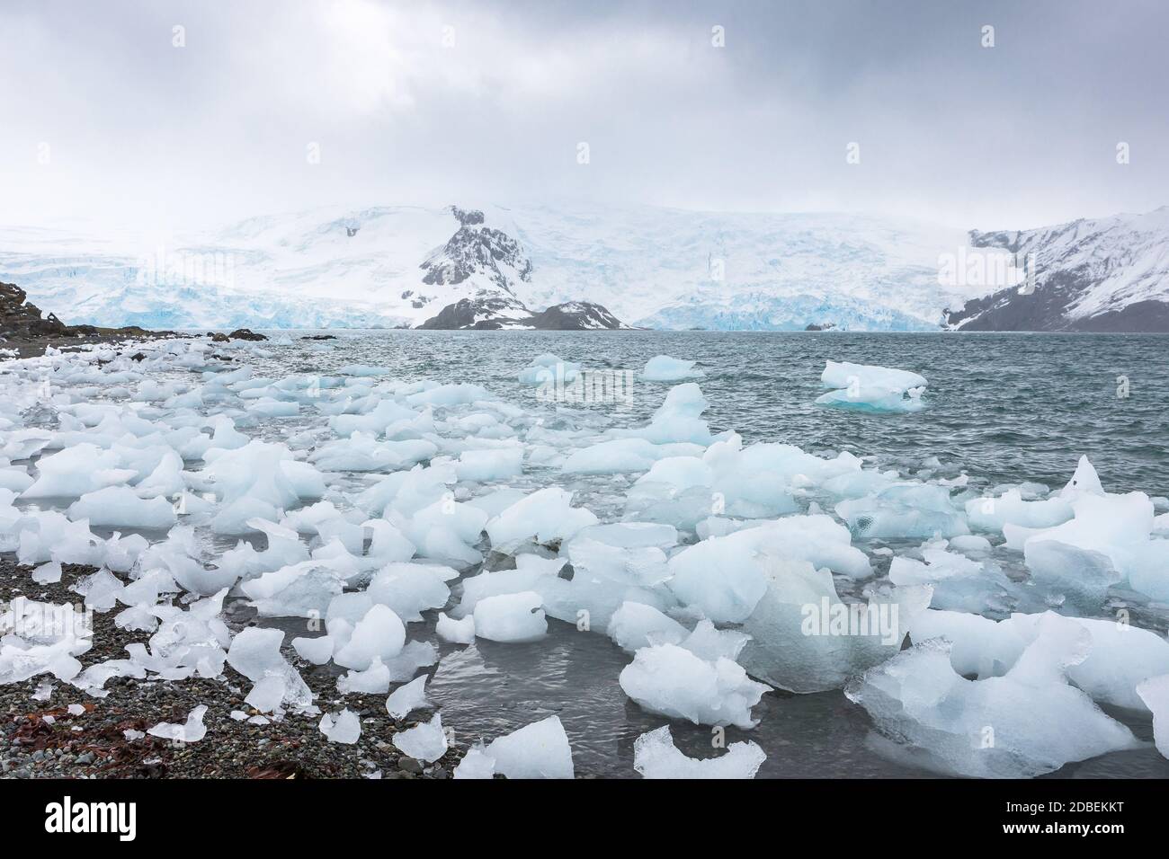 Beautiful landscape and scenery in Antarctica. Freezing Stock Photo - Alamy