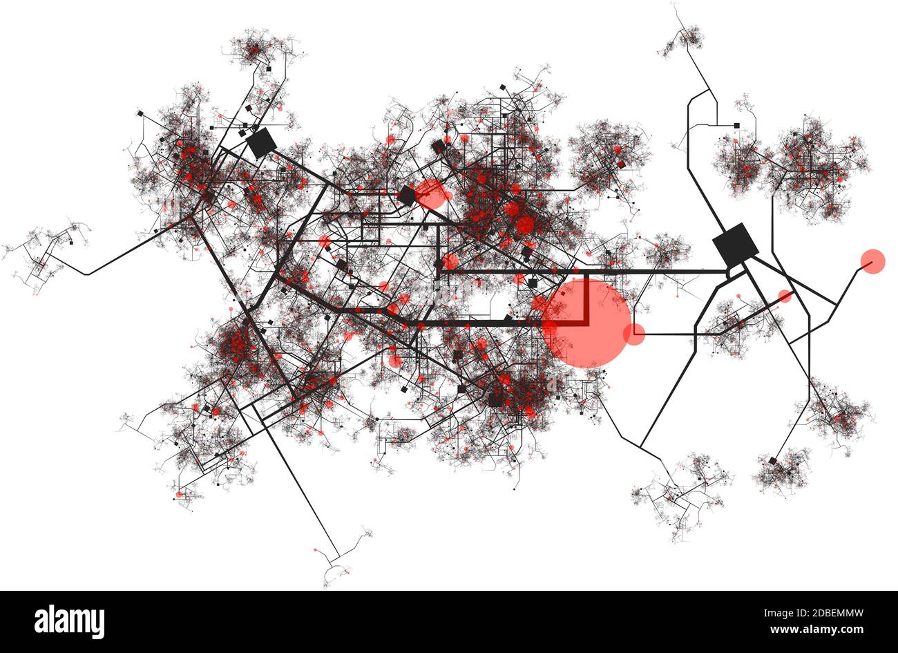 Covid tracking map hi-res stock photography and images - Alamy