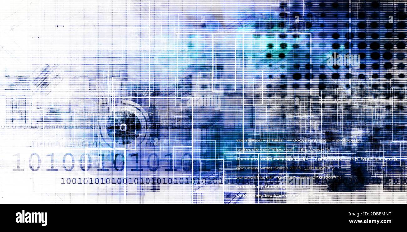 Data Stream of Internet Digital Information Moving Stock Photo - Alamy