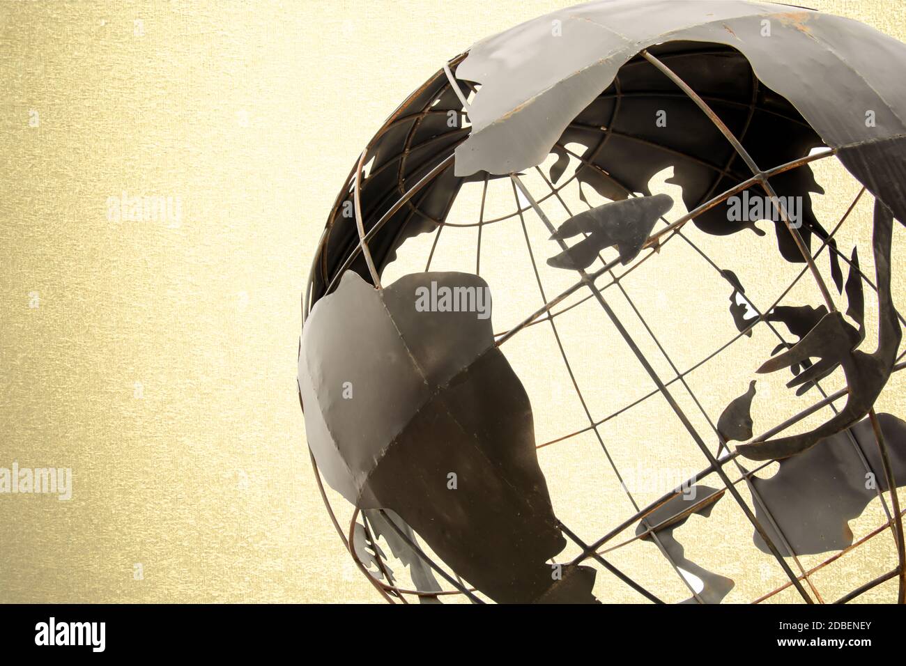 worldwide or global business in contemporary modern style Stock Photo ...