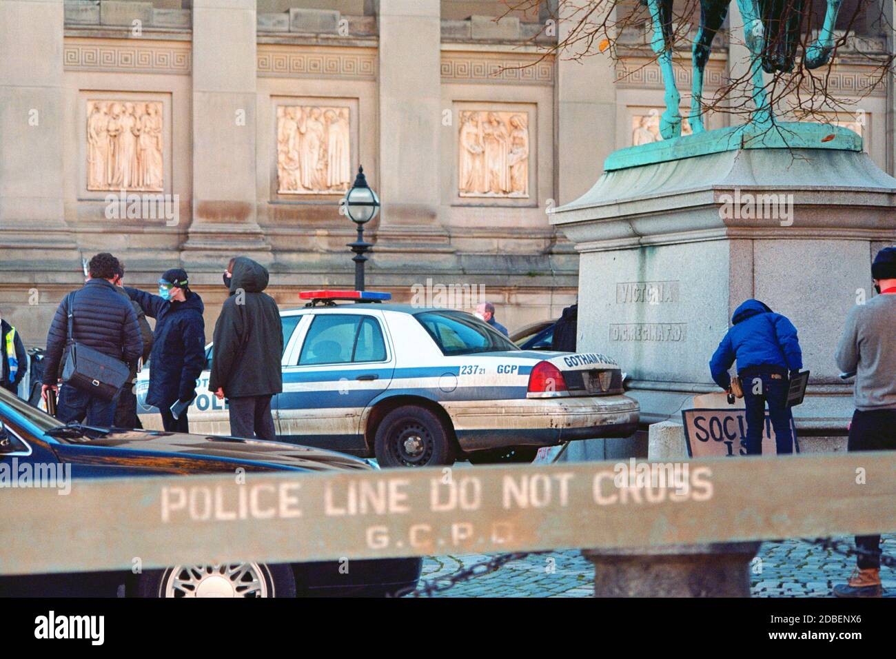 The batman 2020 filming hi-res stock photography and images - Alamy