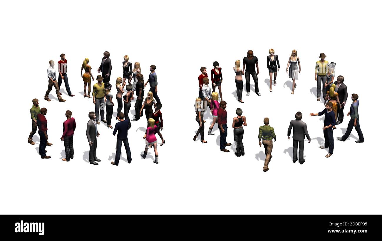 people - arranged in number 30 with shadow Stock Photo - Alamy