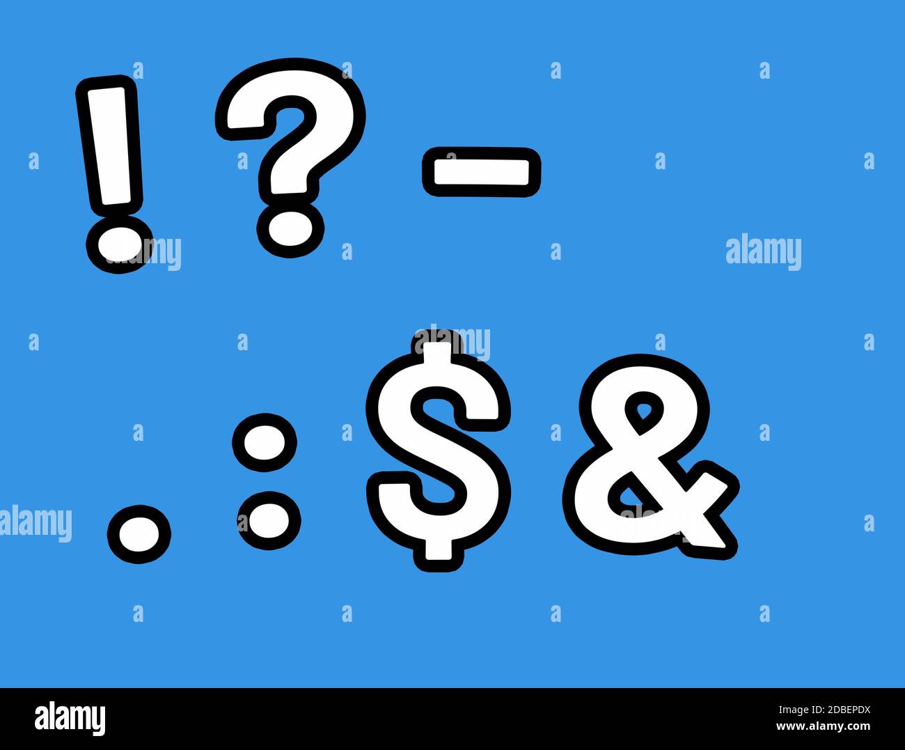 Colorful illustrated sign hi-res stock photography and images - Alamy