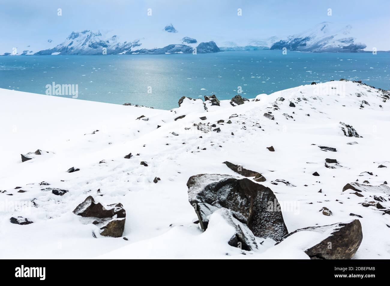Beautiful landscape and scenery in Antarctica. Freezing Stock Photo - Alamy